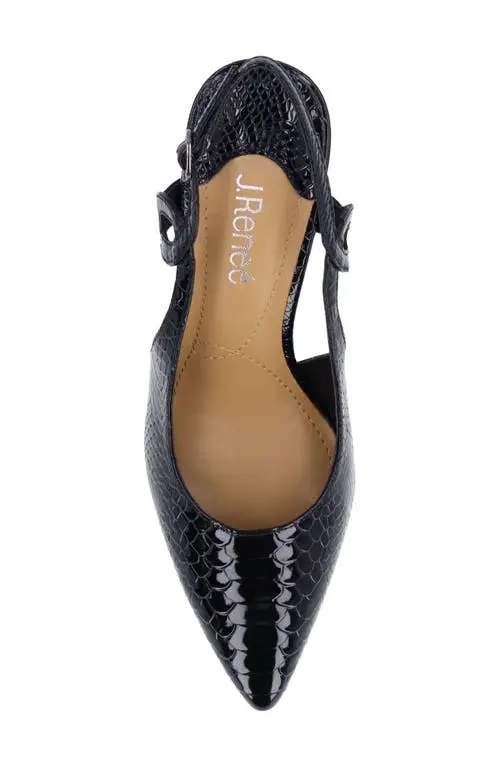J. Reneé Tindra Slingback Pumps - Black