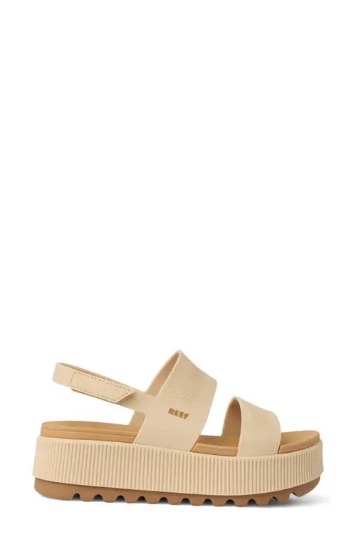 Reef Water Vista Platform Slingback Sandal - Seashell