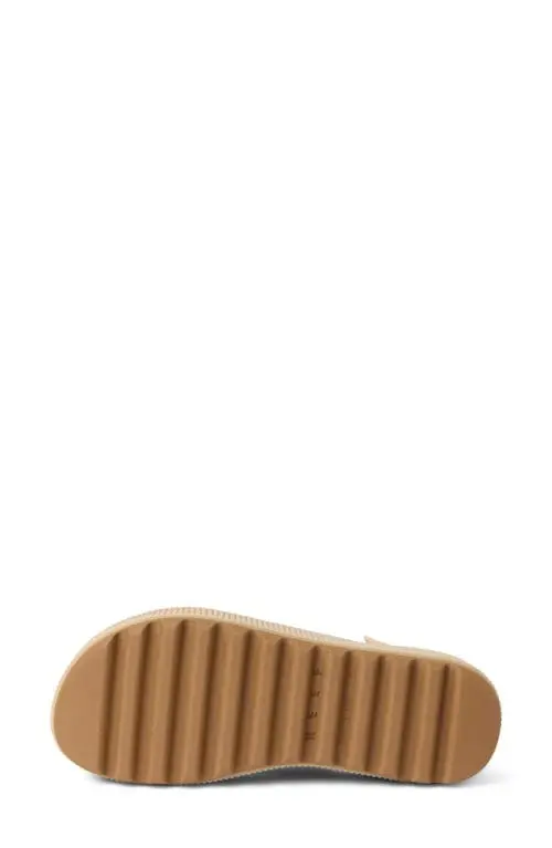Reef Water Vista Platform Slingback Sandal - Seashell