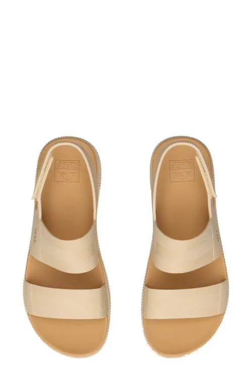 Reef Water Vista Platform Slingback Sandal - Seashell