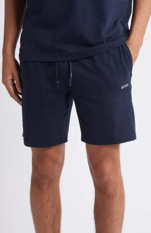 BOSS Mix Match Pajama Shorts - Dark Blue