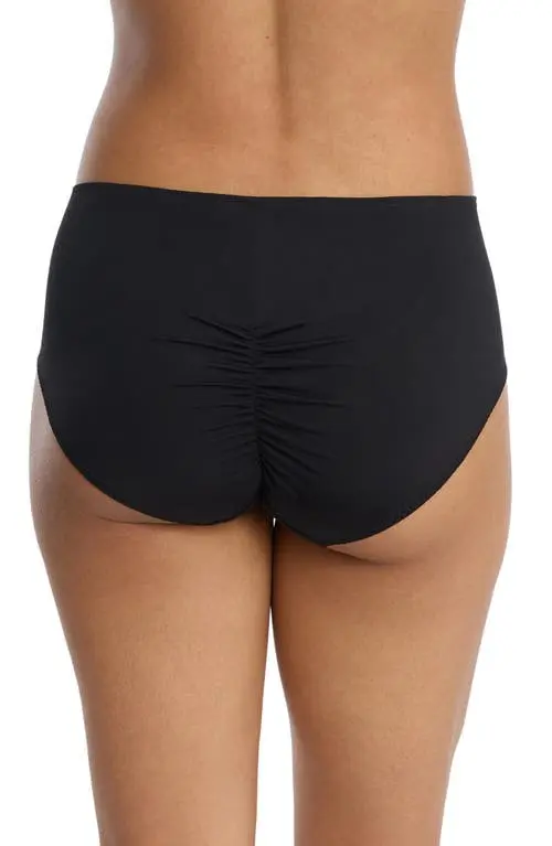SKARLETT BLUE Entice Front Lace Brief - Black/midnight