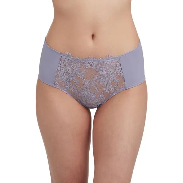 SKARLETT BLUE Entice Front Lace Brief - Lavender Dusk