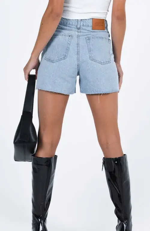 Princess Polly Laurena Denim Shorts