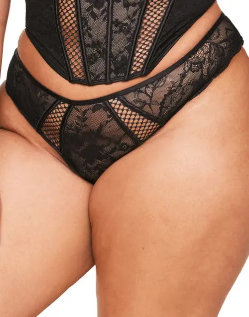 ADORE ME Dominika Cheeky Panties - Black