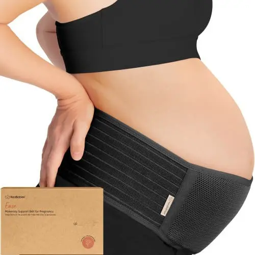 KEABABIES Ease Maternity Support Belt - Midnight Black