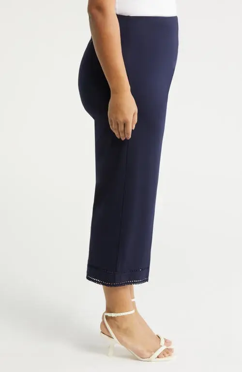 Lyssé Sienna Ponte Wide Leg Crop Pants