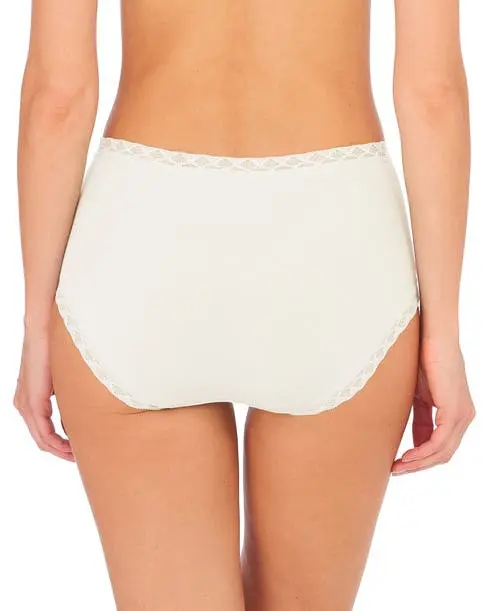 Natori Bliss Cotton Full Brief - Ivory