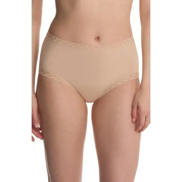 Natori Bliss Cotton Full Brief - Lt. Mocha