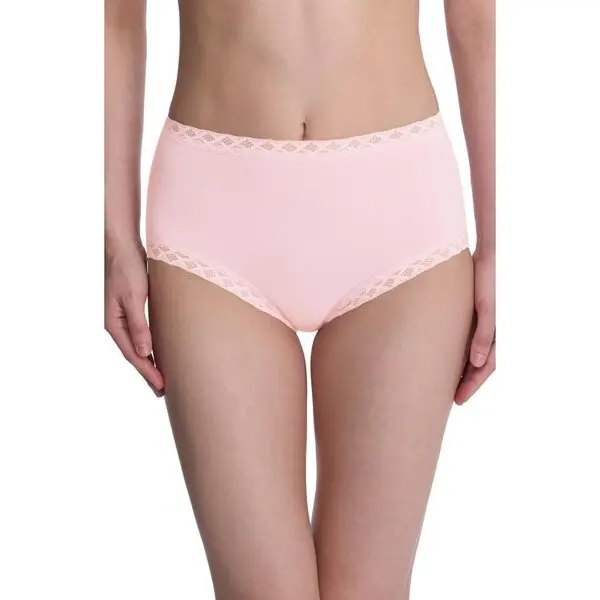 Natori Bliss Cotton Full Brief - Pink Sky