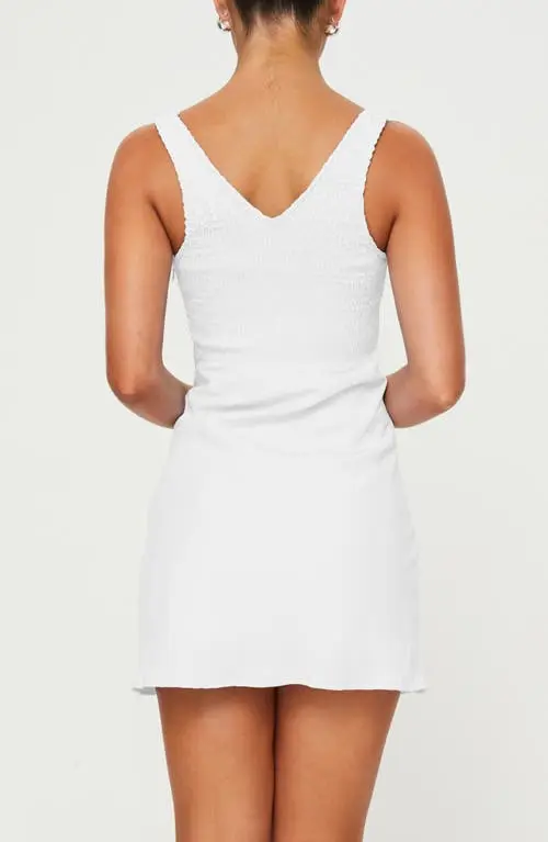 Princess Polly Bareena Mini Dress - White | Editorialist