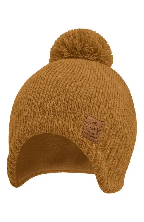 KEABABIES Muff Knitted Beanie - Latte