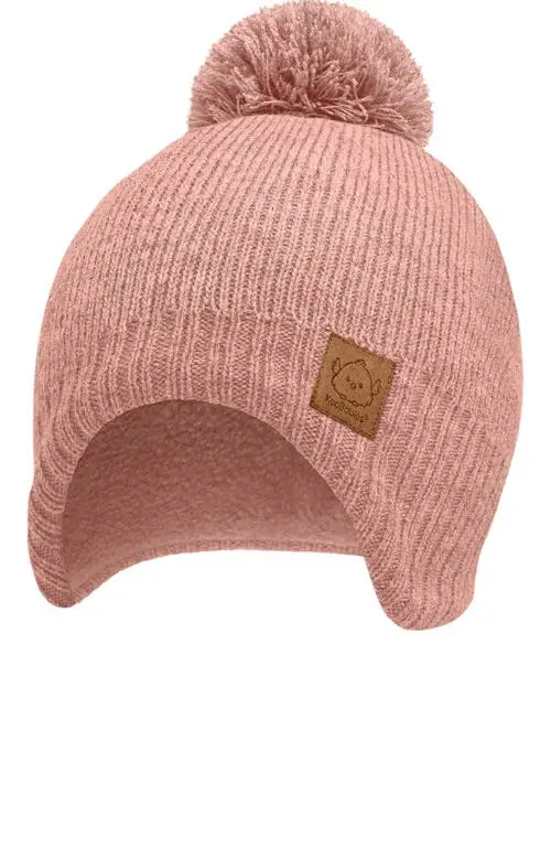 KEABABIES Muff Knitted Beanie - Tea Rose