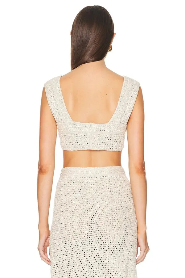 Bottega Veneta Bra Top In Beige