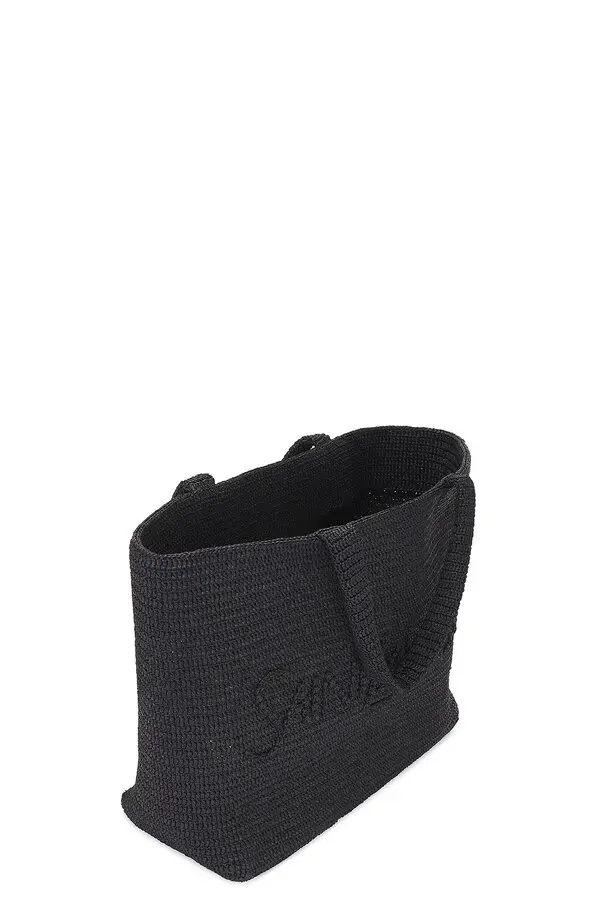 Saint Laurent Raffia Tote Bag