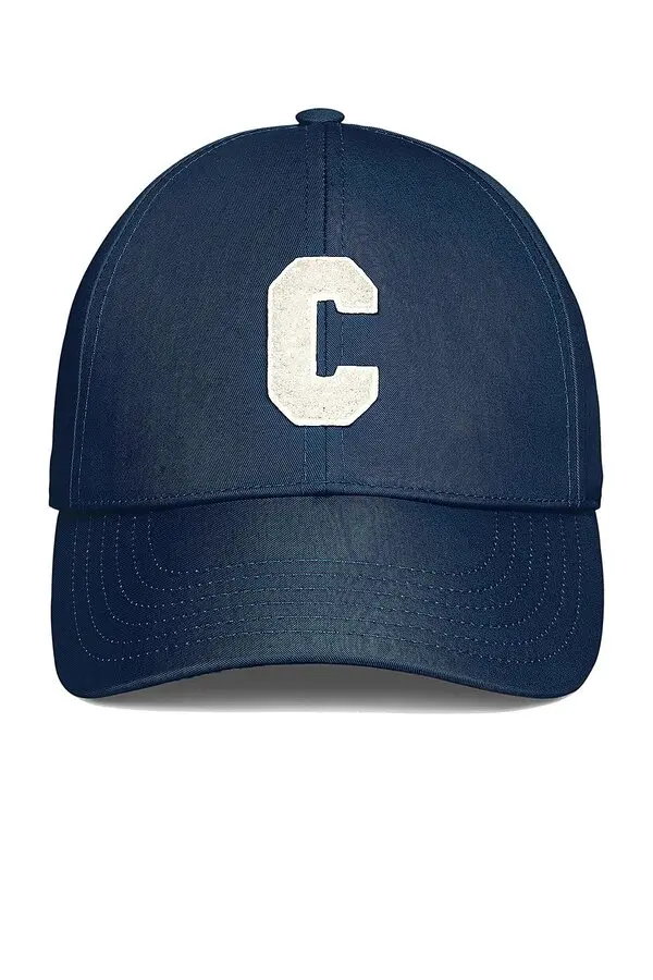 Celine Baseball Cap in Cotton washed blue triomphe baseball cap in washed cotton - BLEU GRISE | CELINE main image 4