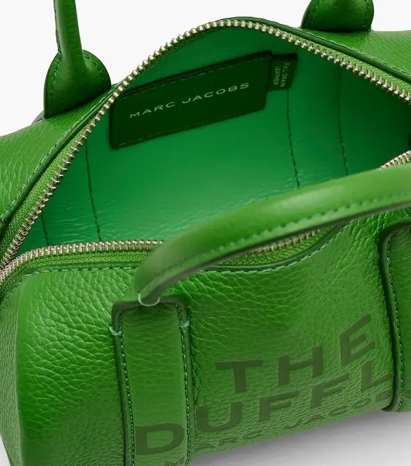 Marc Jacobs Leather Duffle Bag - Kiwi | Editorialist