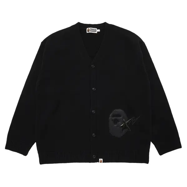A BATHING APE Exclusive Knit College Cardigan