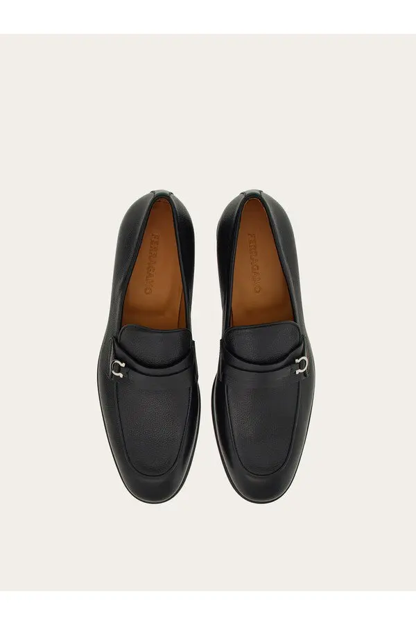 FERRAGAMO Moccasin With Gancini Ornament