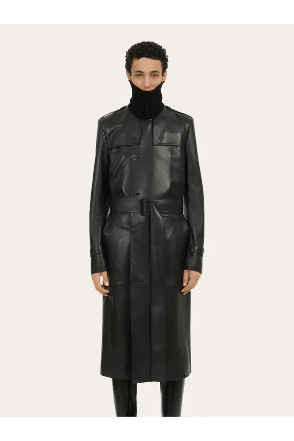 FERRAGAMO Leather Trench