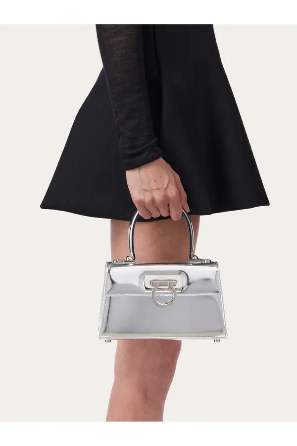 FERRAGAMO East-west Iconic Top Handle S
