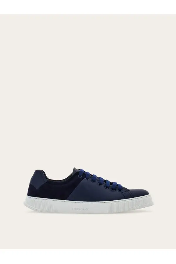 FERRAGAMO Low Top Sneaker - Blue