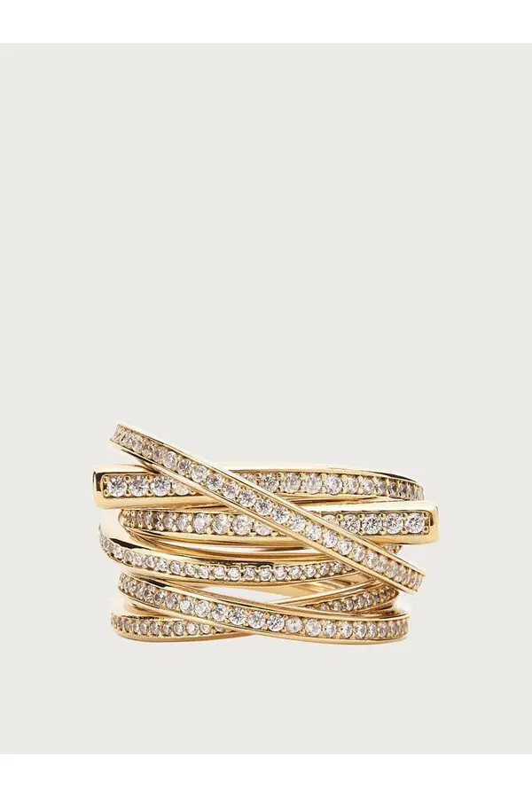 FERRAGAMO Gancini Ring - Gold