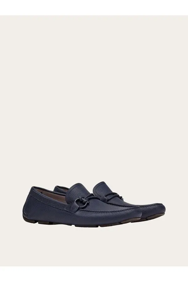 FERRAGAMO Gancini Ornament Driver - Blue