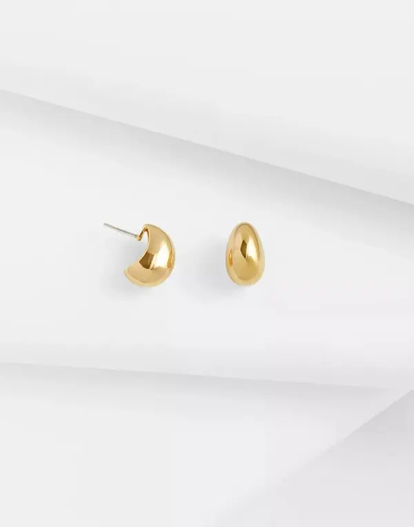 Madewell Demi-fine Droplet Earrings - 14k Gold