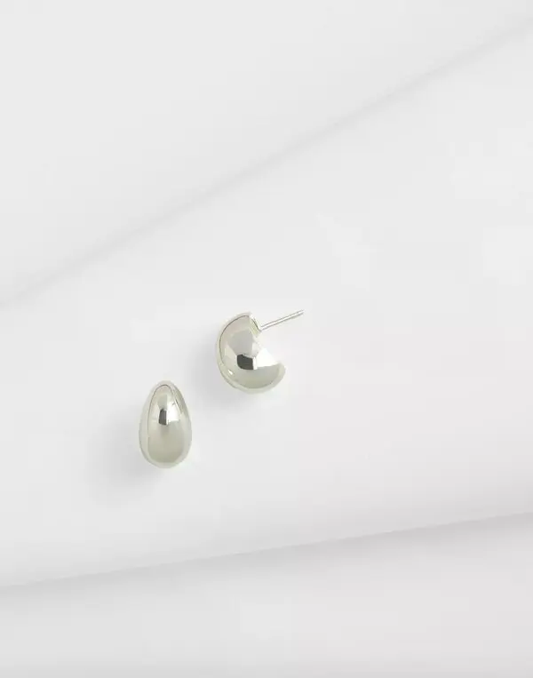 Madewell Demi-fine Droplet Earrings - Sterling Silver