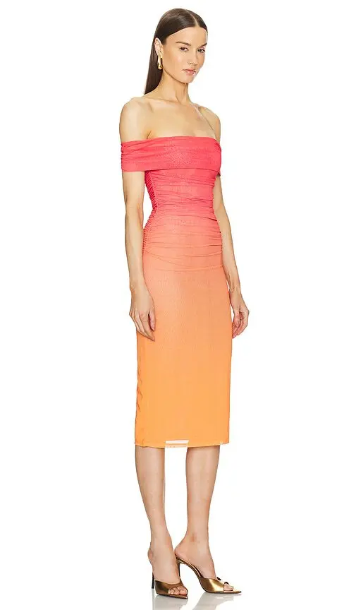 MICHAEL COSTELLO Sunset Midi Dress