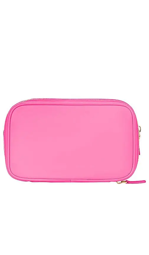 Stoney Clover Lane Double Zip Pouch - Bubblegum