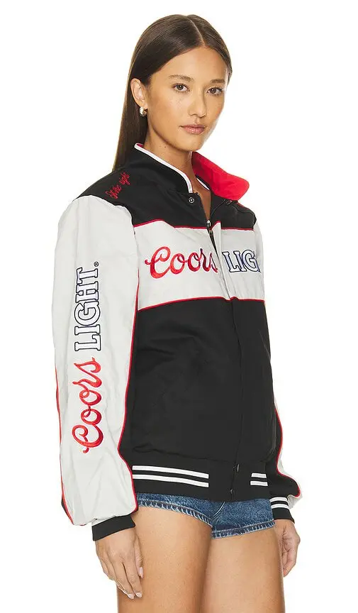 THE LAUNDRY ROOM Coors Light Racing Jacket In Black