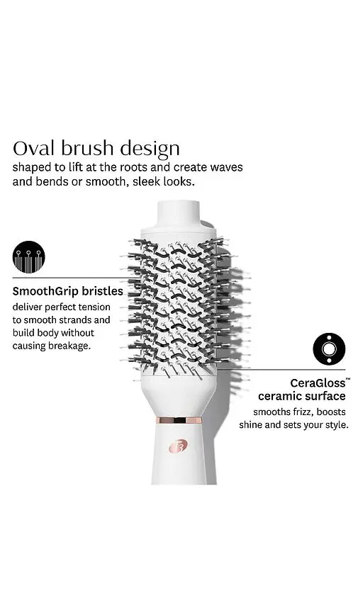 T3 Airebrush One-step Smoothing & Volumizing Hair Dryer Brush - N,a