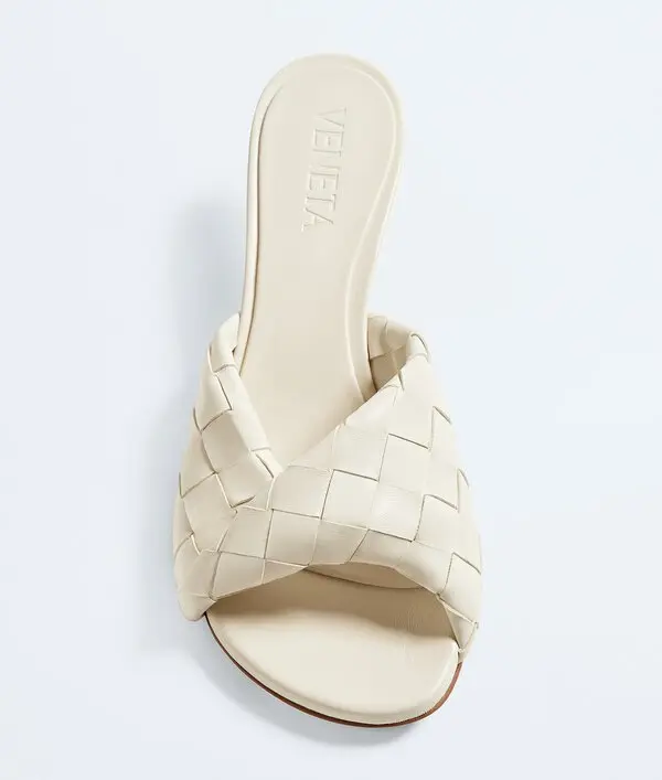 Bottega Veneta Blink Mule - Sea Salt