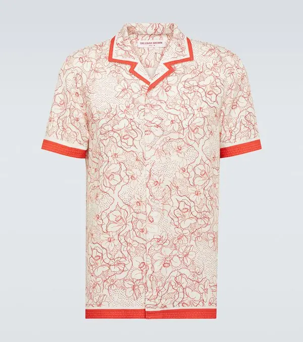 Orlebar Brown Floral Shirt - Multicoloured