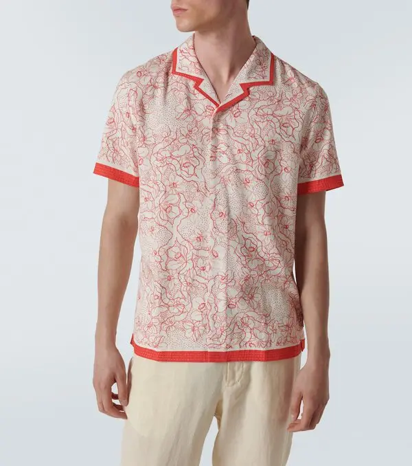 Orlebar Brown Floral Shirt