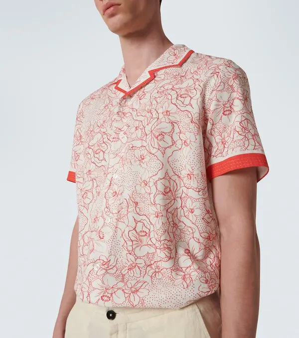 Orlebar Brown Floral Shirt