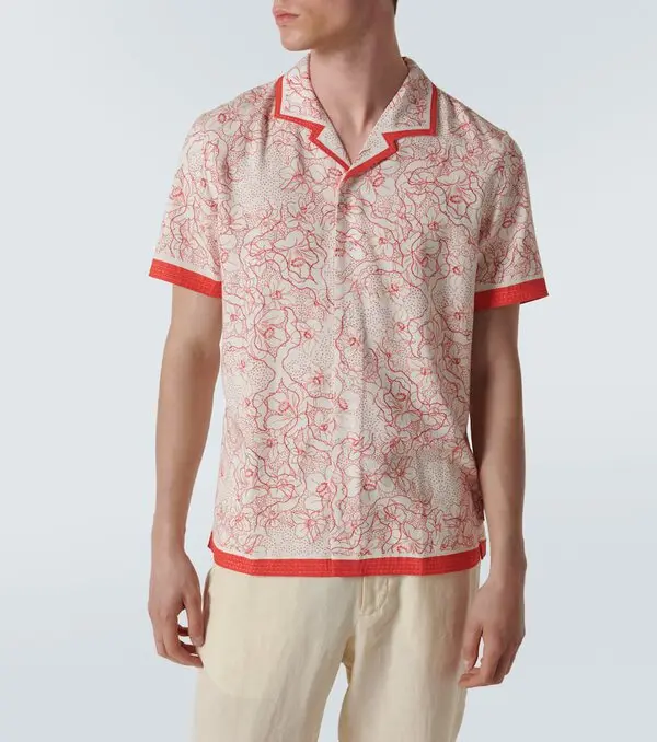 Orlebar Brown Floral Shirt - Multicoloured