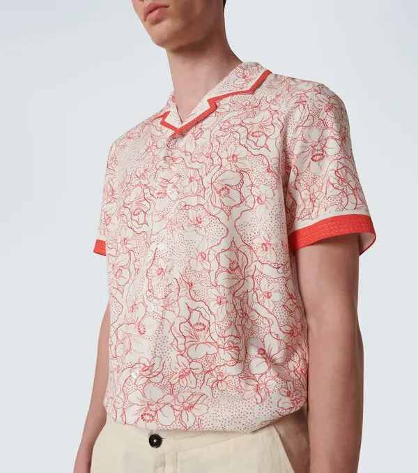 Orlebar Brown Floral Shirt - Multicoloured