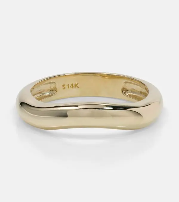 STONE AND STRAND Bold Merge 14kt Ring - Gold