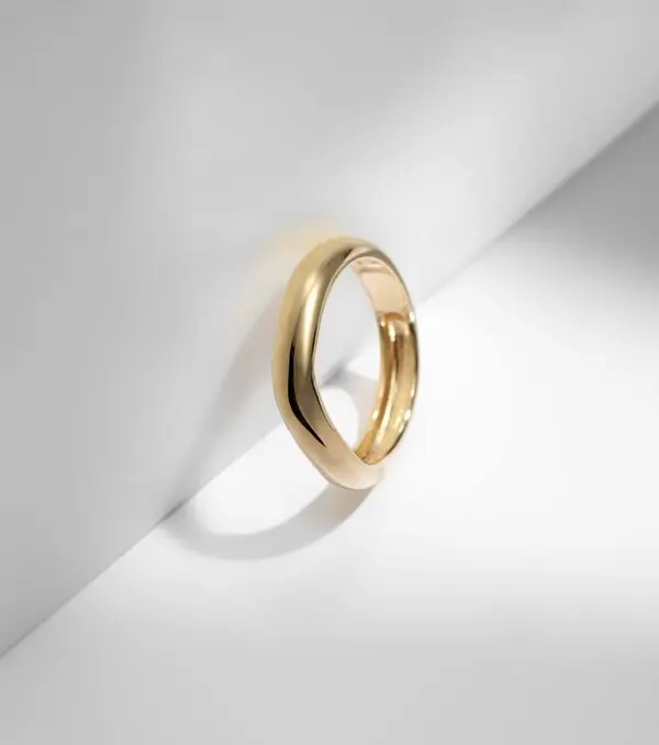 STONE AND STRAND Bold Merge 14kt Ring