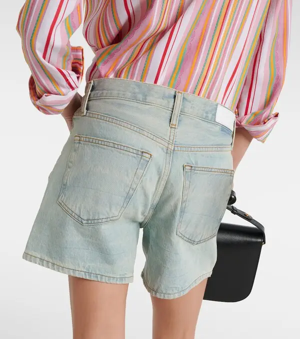RE/DONE Mid-rise Denim Shorts