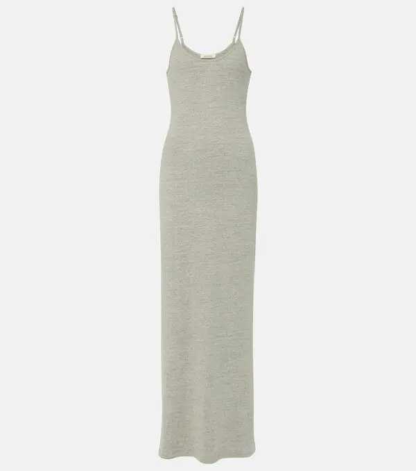 chinese dress ladies Cotton Jersey Maxi – Avanel Couture