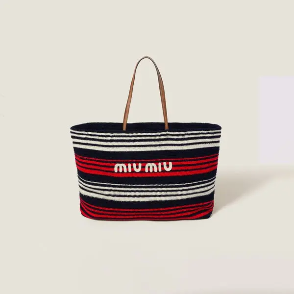 Miu Miu Crochet Tote Bag
