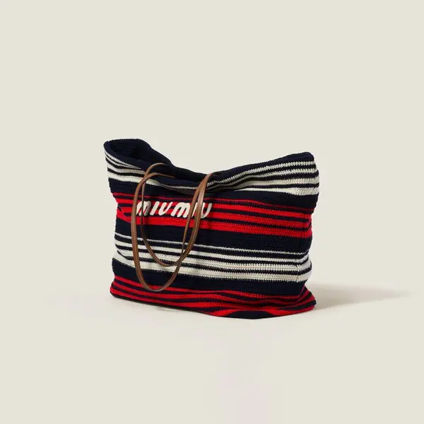 Miu Miu Crochet Tote Bag