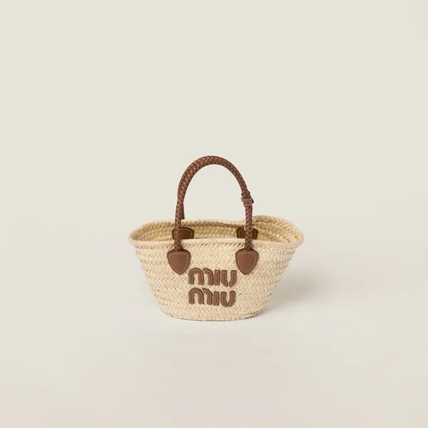 Miu Miu Woven Tote Bag