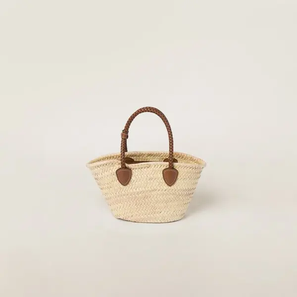 Miu Miu Woven Tote Bag