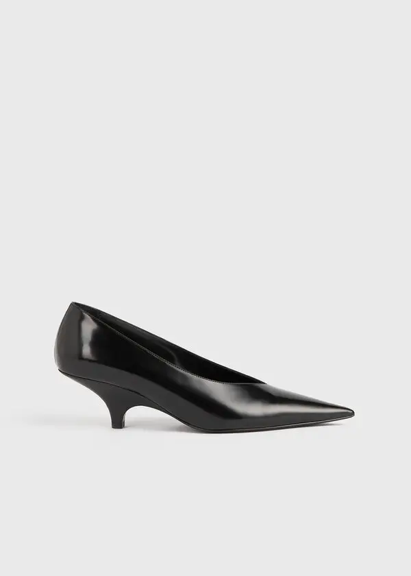 TOTEME Wedge-heel Abrasivato Pumps