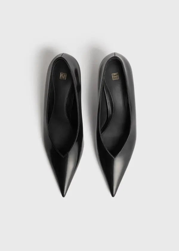 TOTEME Wedge-heel Abrasivato Pumps
